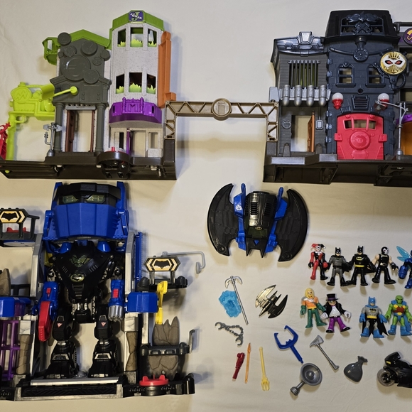 Fisher-Price | Toys | Imaginext Crime Alley Dc Super Friends Batman ...